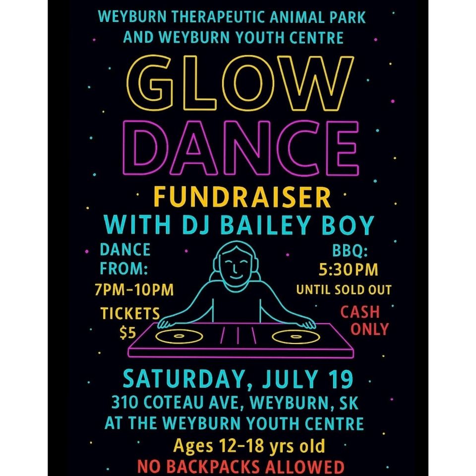 ICYMI: WTAP glow dance fundraiser tomorrow - DiscoverWeyburn.com ...